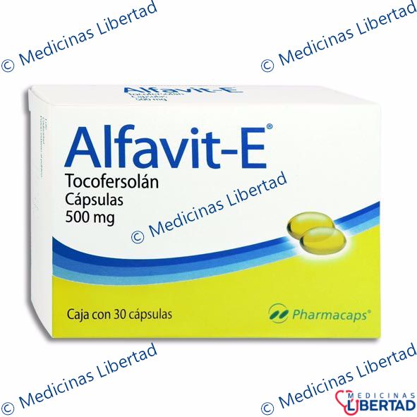 ALFAVIT-E Capsulas c/30 | Medicinas Libertad