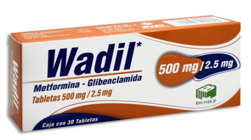WADIL TABLETAS 500/2.5MG C/30 | Medicinas Libertad