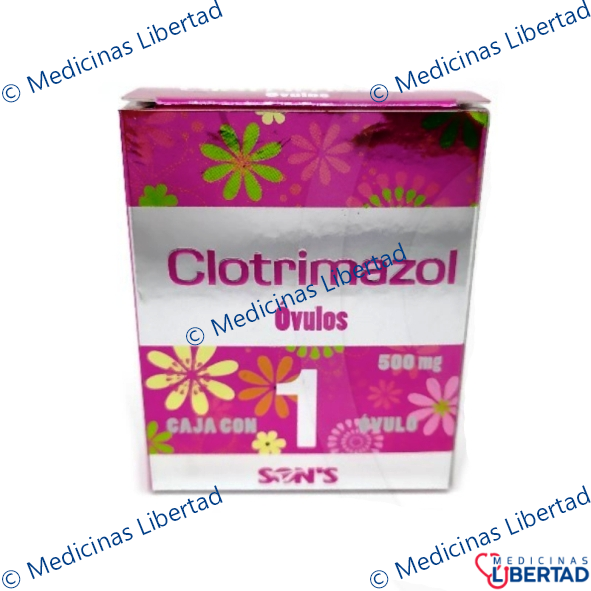 CLOTRIMAZOL OVULO C/1 500 mg SONS | Medicinas Libertad