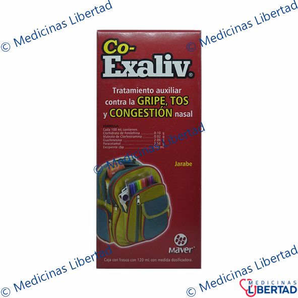 CO-EXALIV NF-JARABE 120 ML | Medicinas Libertad
