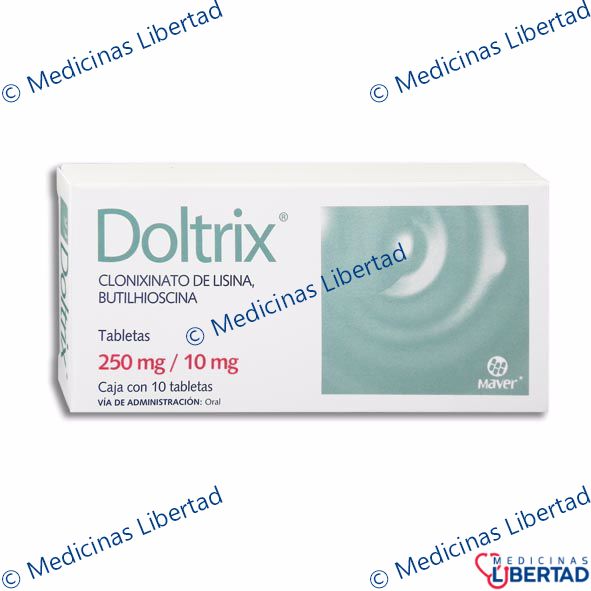 DOLTRIX 250/10MG TABLETAS C/10 | Medicinas Libertad
