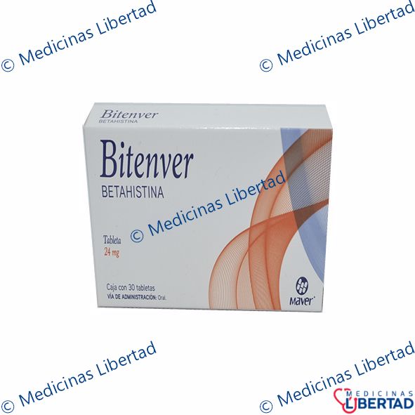 BITENVER 24MG TABLETAS C/30 | Medicinas Libertad