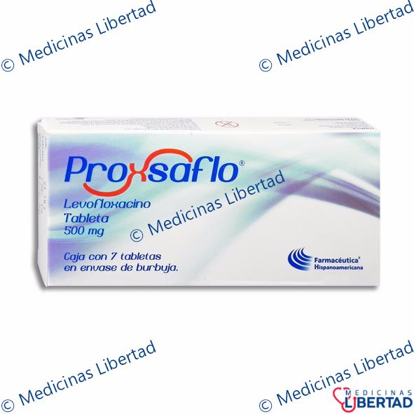 PROXSAFLO 500 MG - Tabletas - c/7 | Medicinas Libertad