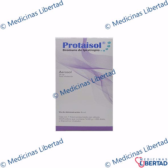 PROTAISOL AEOROSOL 200D (BROMURO DE IPRATROPIO) | Medicinas Libertad