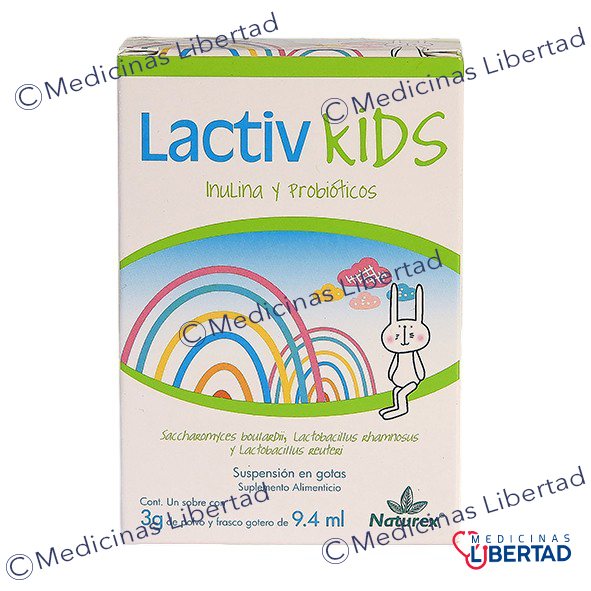 LACTIV KIDS SUSPENCION 9.4ML | Medicinas Libertad