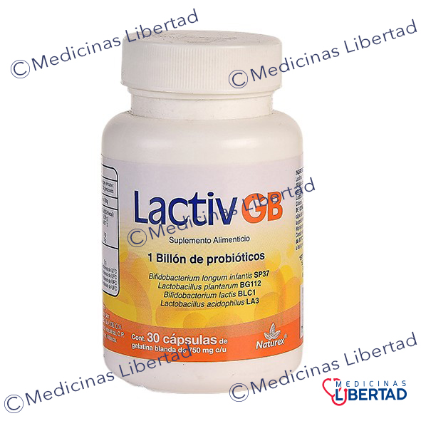 LACTIV GB CAPSULAS C/30 | Medicinas Libertad