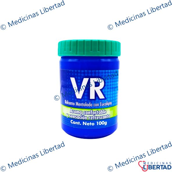 BALSAMO MENTOLADO VR 100GRMS. | Medicinas Libertad