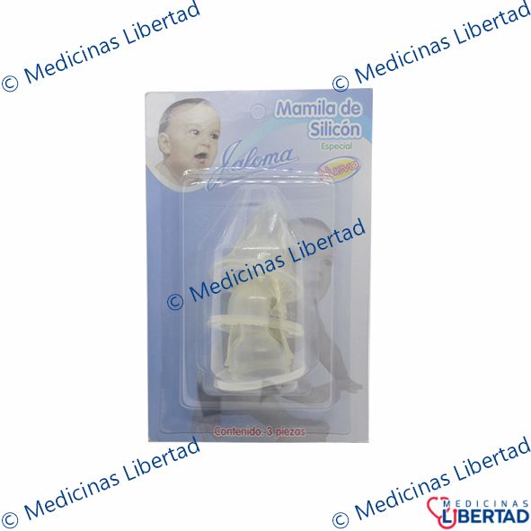 MAMILA SILICON ESPECIAL - Blister - c/3 | Medicinas Libertad